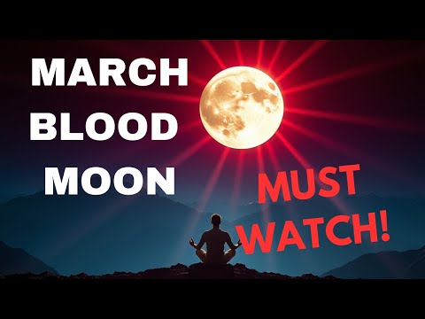 March 2025 Blood Moon: A Rare Lunar Shift & What It Means for You!