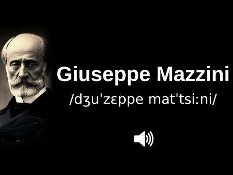 ๐ฎ๐น How to pronounce Giuseppe Mazzini (CORRECTLY!)