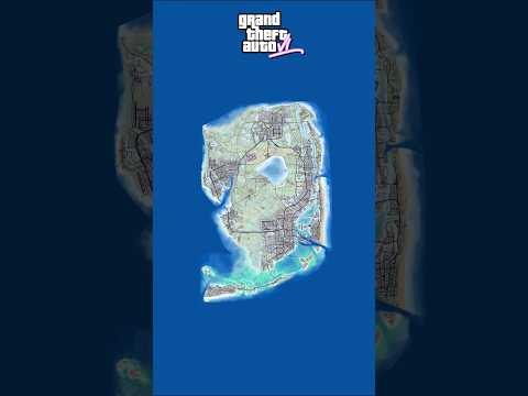 Evolution of Map Sizes in GTA Games #evolution #gta6