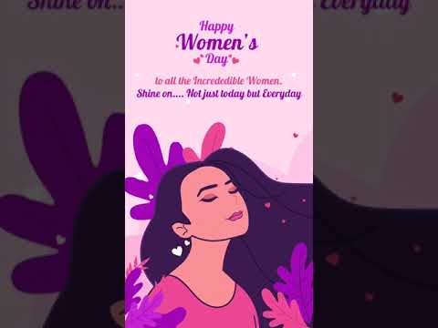 2D Animation || After effects || Women's Day