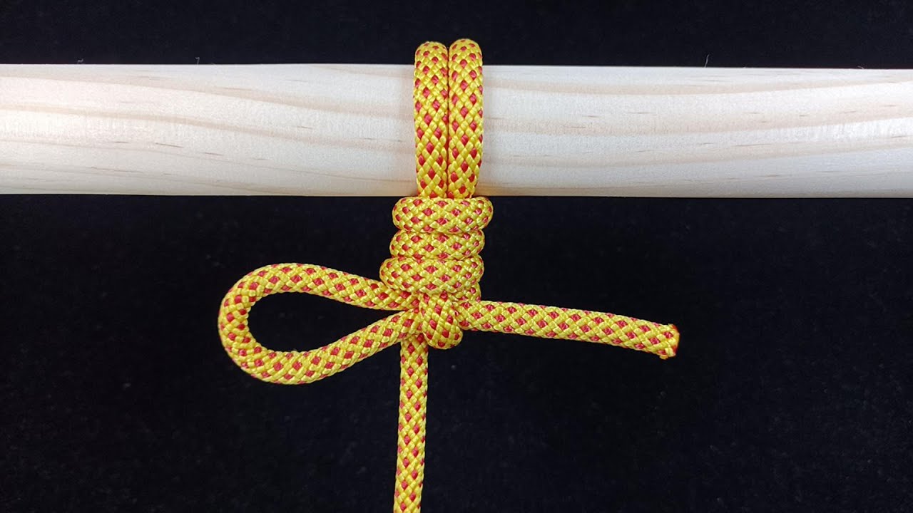 Safe and firm escape rescue knot