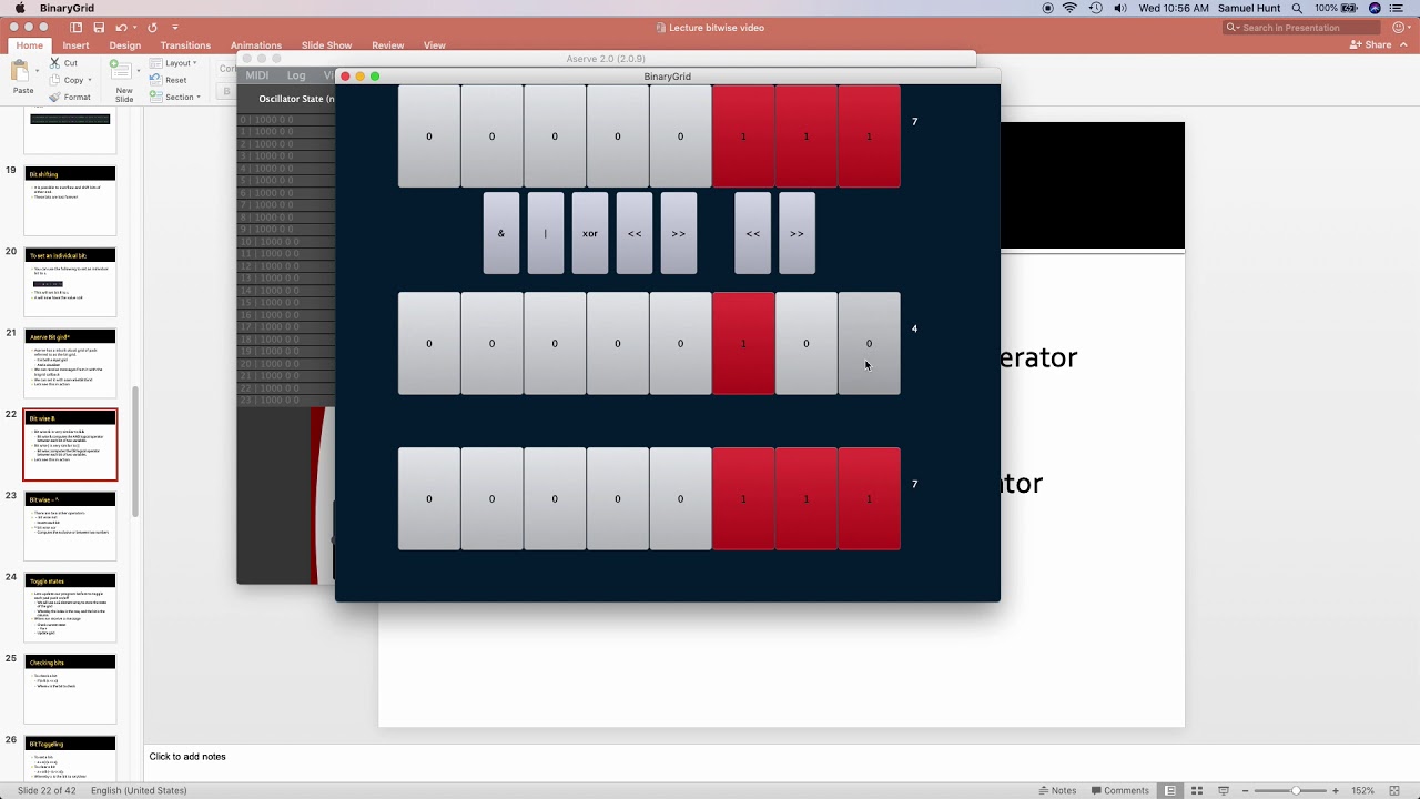 IAP in C++, Lecture 16 - Bitwise Operations