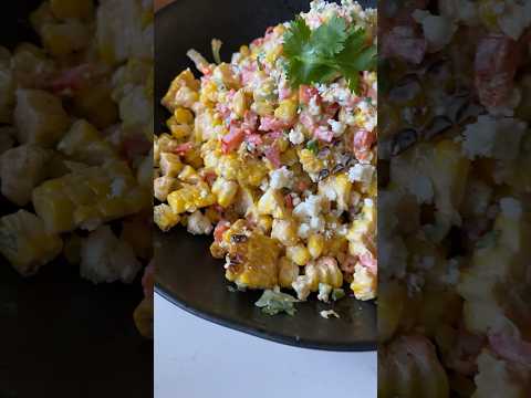 I can’t stop making this Mexican Street Corn Salad #shorts