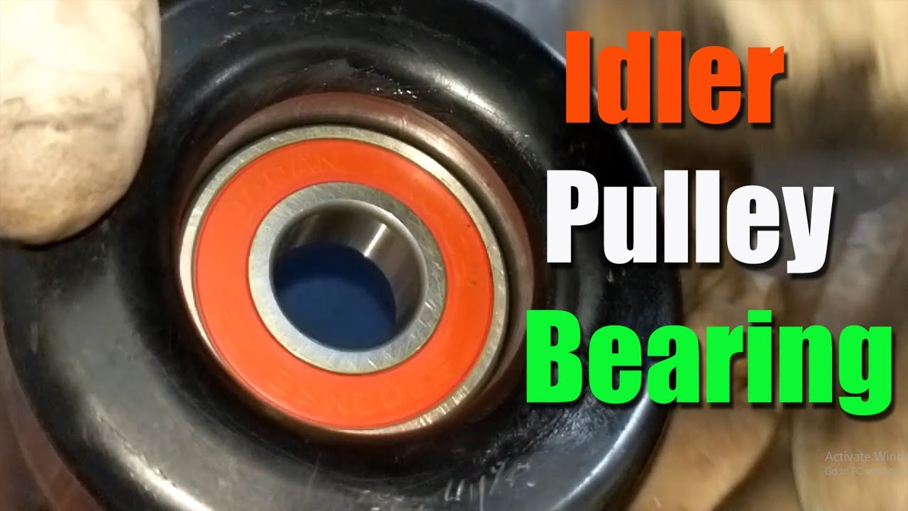 How to Replace Your Idler Pulley Bearing Easily