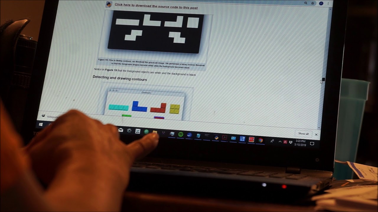 Detecting and counting objects with Python.