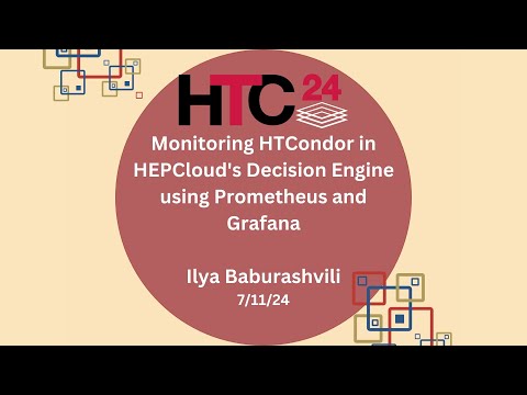 HTC24: Monitoring HTCondor in HEPCloud's Decision Engine using Prometheus and Grafana