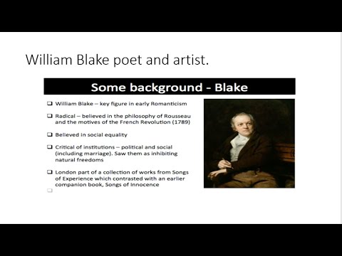 The Romantic poets - A level - a lecture with Mr Matthews