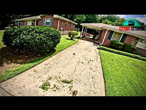 Complete residential mowing with Toro Timemaster Atlanta Georgia,Go pro hero 11 raw footage 2025