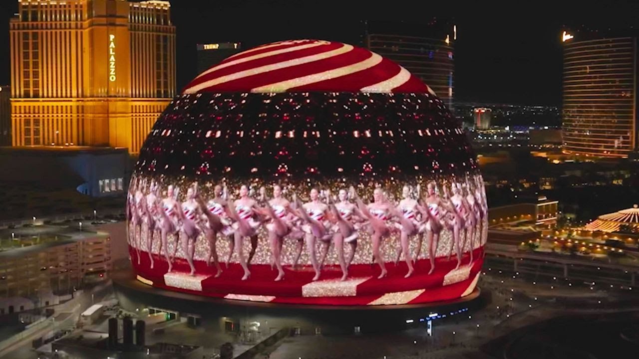 Sphere Features Rockettes In First-Of-Its-Kind Exosphere Activation For ...