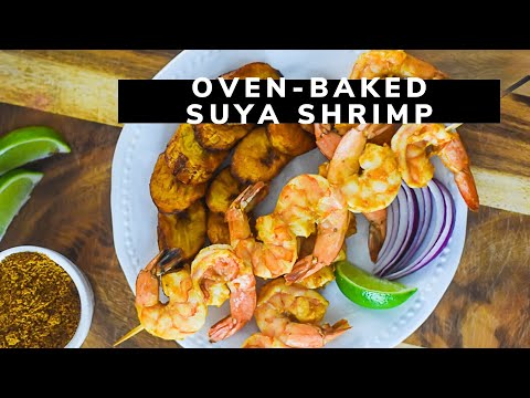 Suya Shrimps in the Oven!