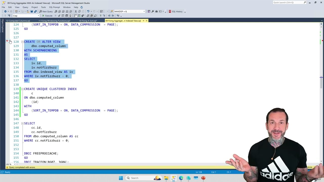 Indexing SQL Server Queries For Performance: Indexed Views And Filtered Indexes