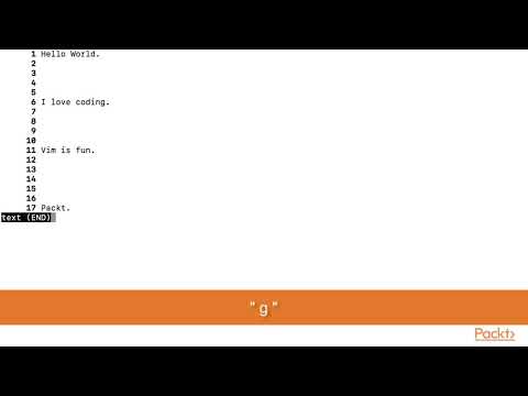 Learn Advanced Vim Exploring the less Program | packtpub com - Mind Luster
