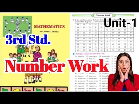 3rd Std. Maths Number Work Maharashtra Board