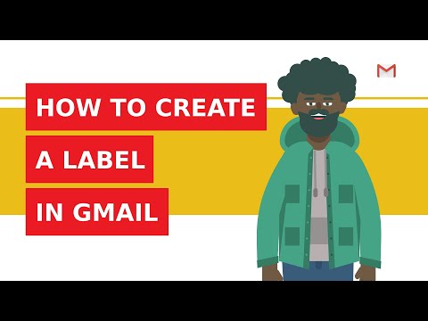 How to create a new label in Gmail?