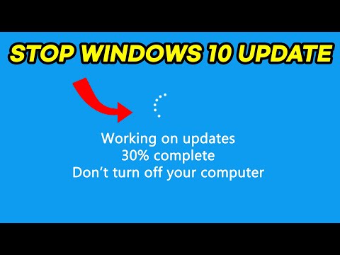 How to Disable Windows 10 Automatic Update (How to Stop Windows 10 Update)