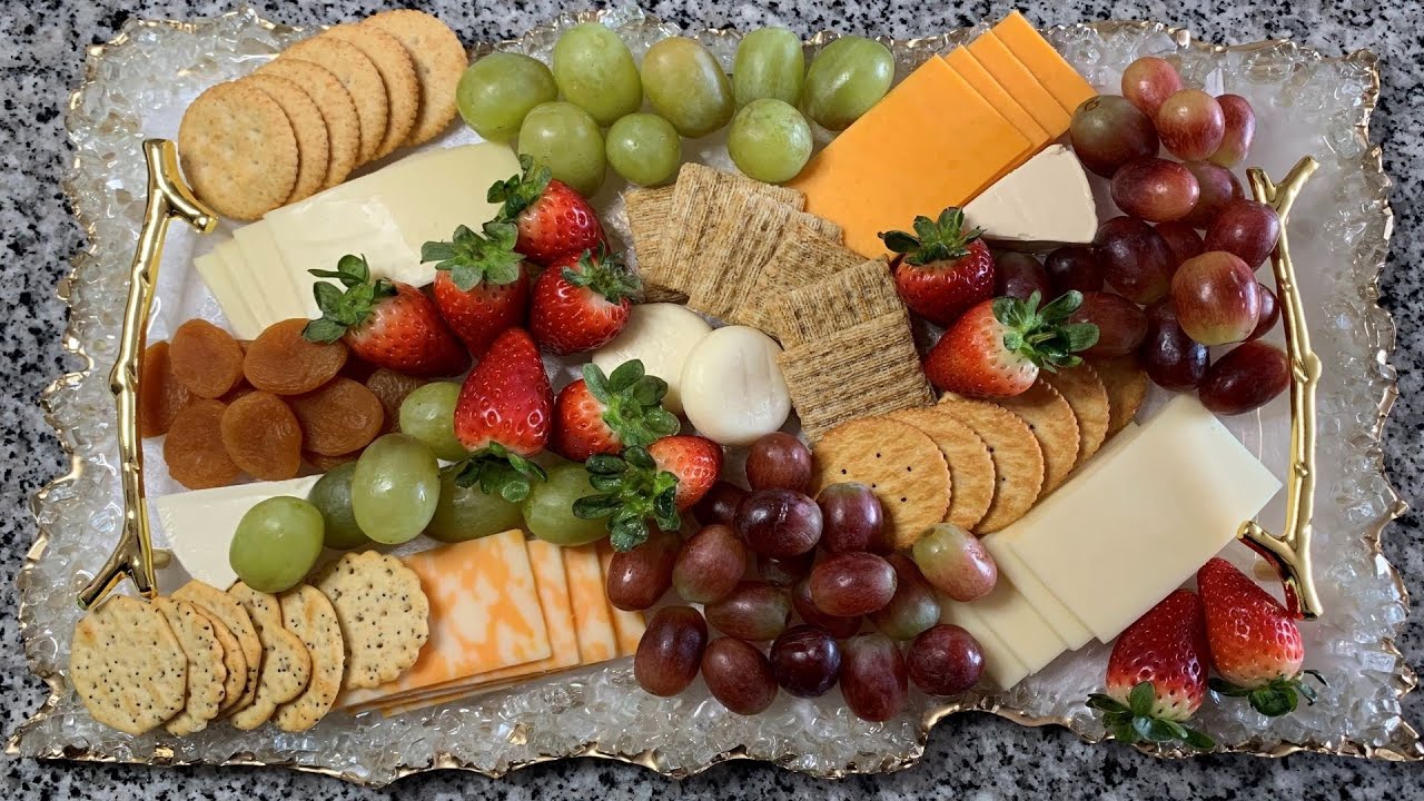 Fruit & Cheese Charcuterie Board