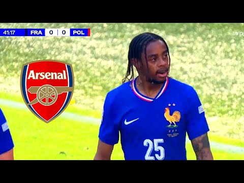 Bradley Barcola vs Poland Euro 2024 | ALLSKILLS | Arsenal Target 🔴⚪