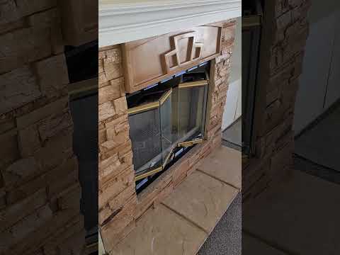 Fireplace anyone??? #manufacturedhomes #mobilehome #realestate #remodel