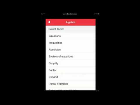 Symbolab Tutorial