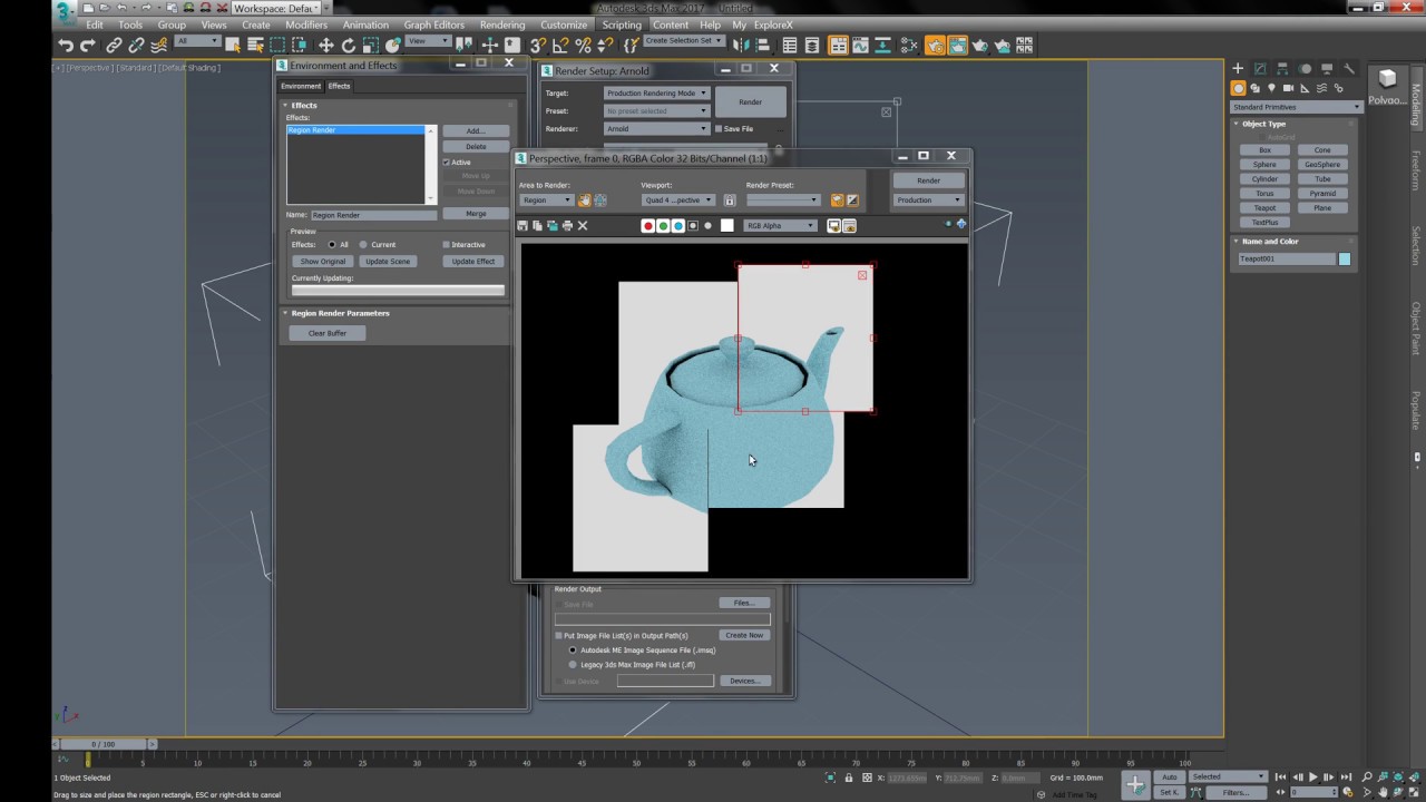 Render Region Maxscript