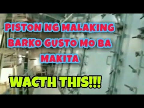 SHIP ENGINE PISTON | CRANKCASE INSPECTION | ENGINE FITTER | CONTAINER SHIP | #GTGwelderitoy