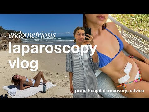 laparoscopy vlog 🎀 endometriosis surgery & recovery