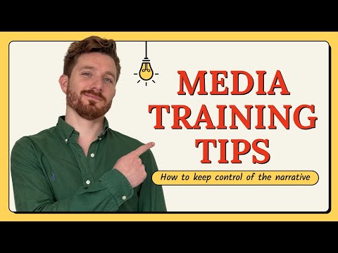 Media Training Tips to Take Control of the Narrative | PR Training