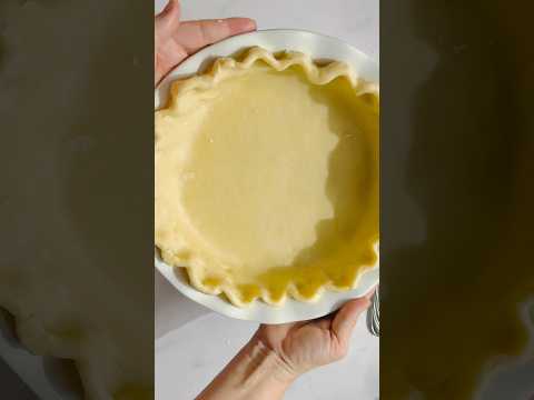 Fool Proof All Butter Pie Crust #piecrust