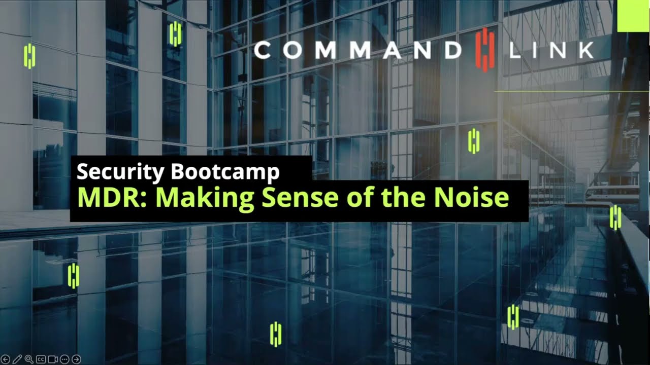 Security Bootcamp MDR