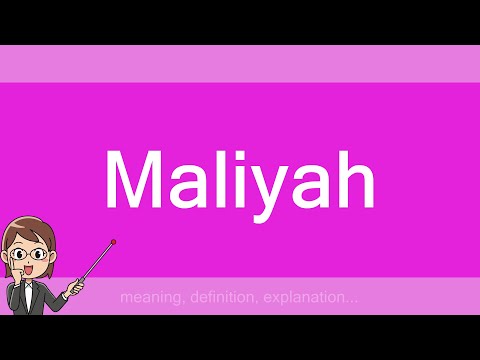 Maliyah