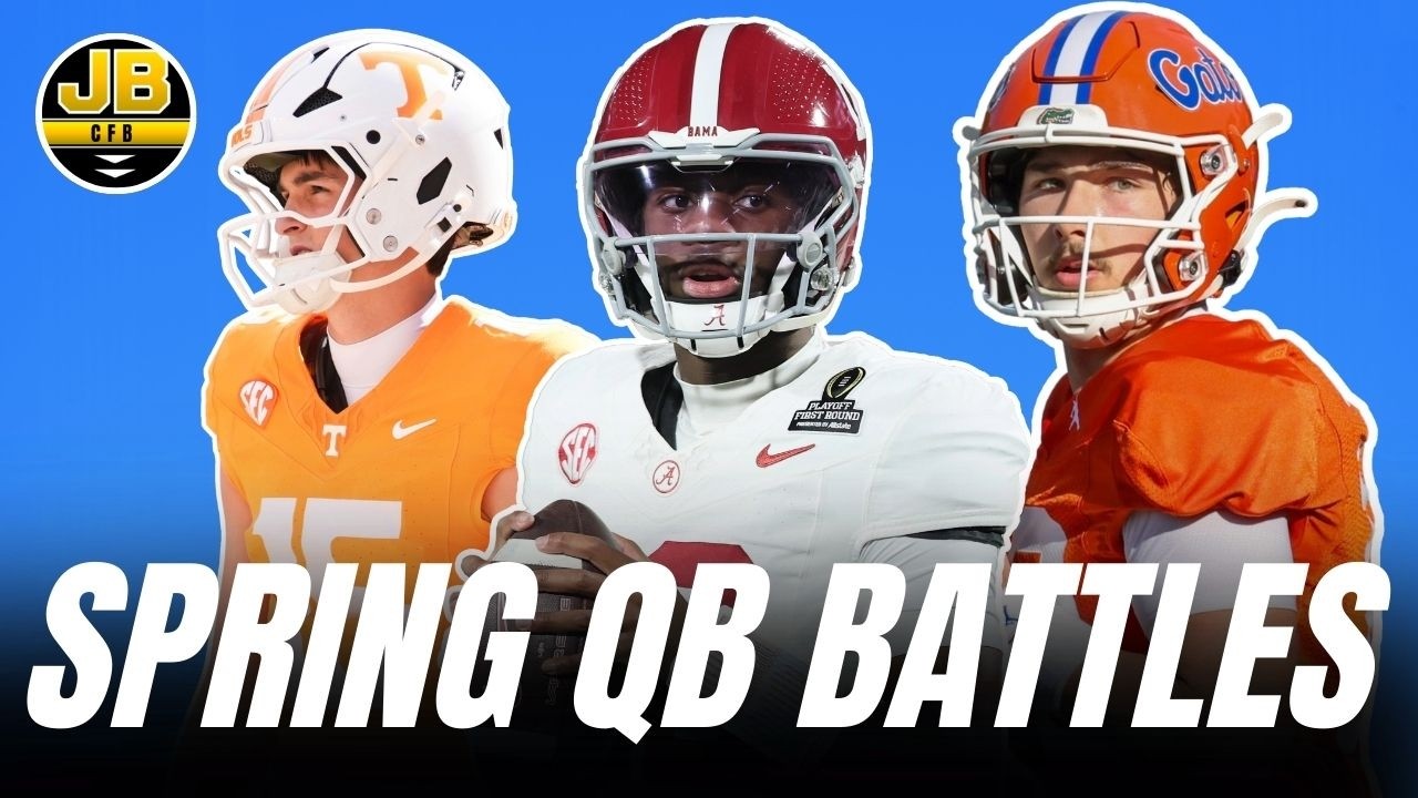 A Look at the Top Spring College Football Quarterback Battles in 2026