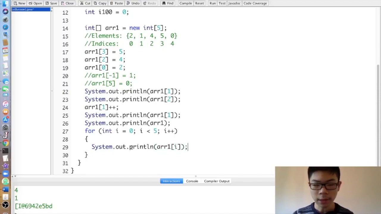 Level 2 Lesson 1 Part 1 Introduction to Arrays