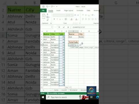 ????????How to use Sumifs function for Multiple Condition????