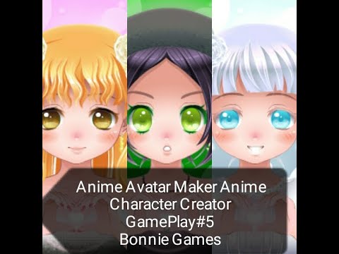 Anime Avatar Maker Anime Character Creator GamePlay #5 BonnieGames
