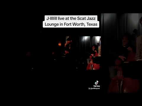 J-Will live at the Scat Jazz Lounge in Fort Worth, Texas