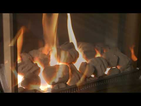Flavel Emberglow Gas Fire | Classic Outset Gas Fire with 3-Sided Flame View & 4.4kW Heat Output