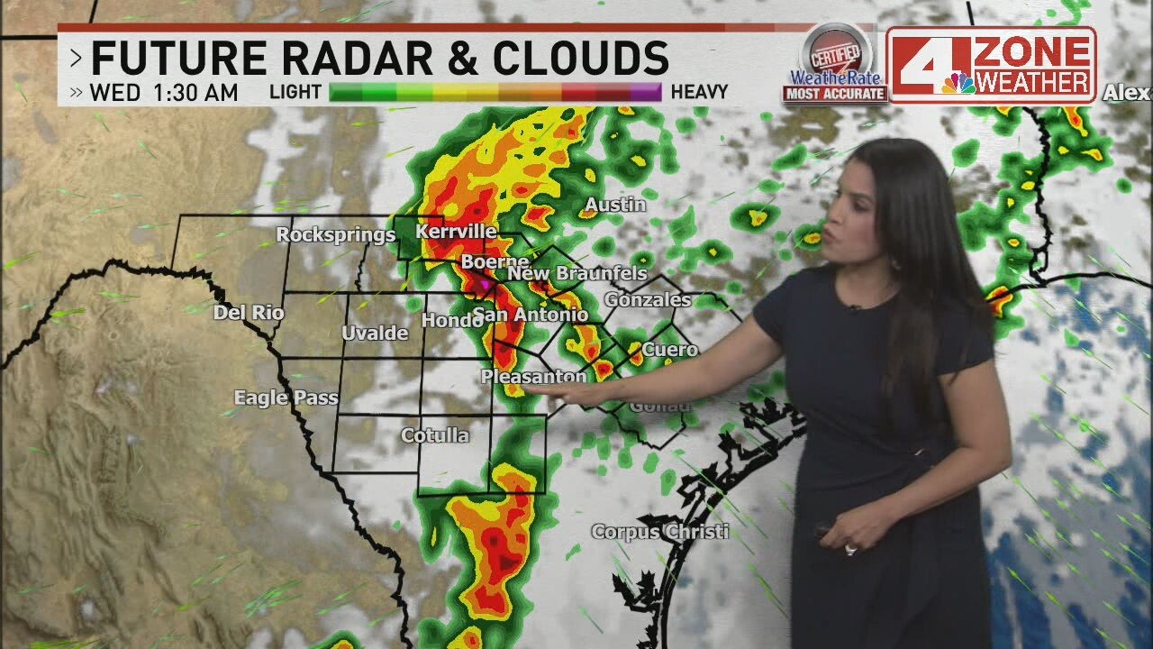 Severe storm risks, heavy rain dominate this week's forecast