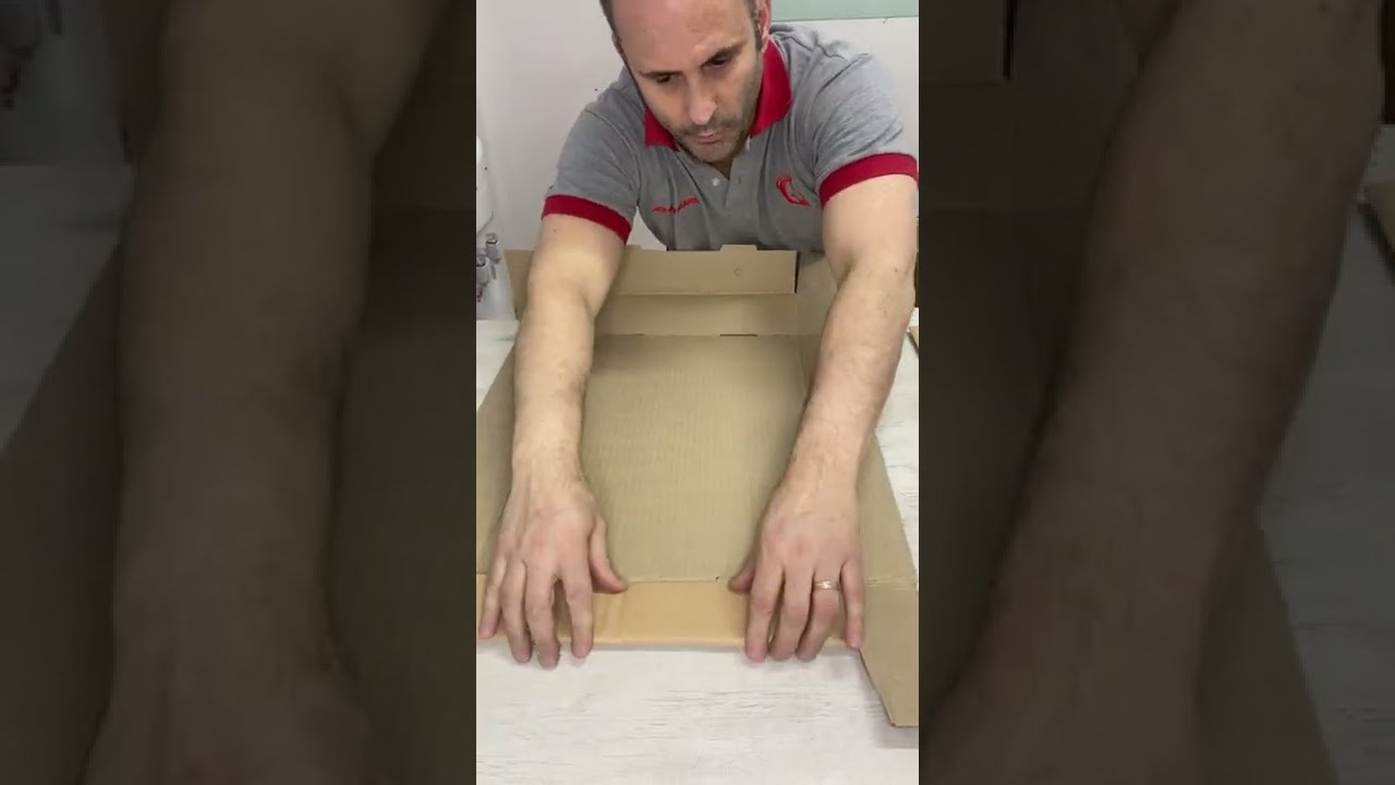 Caja Multiuso Archivo Cartón Kraft Con Tapa 42x33x25