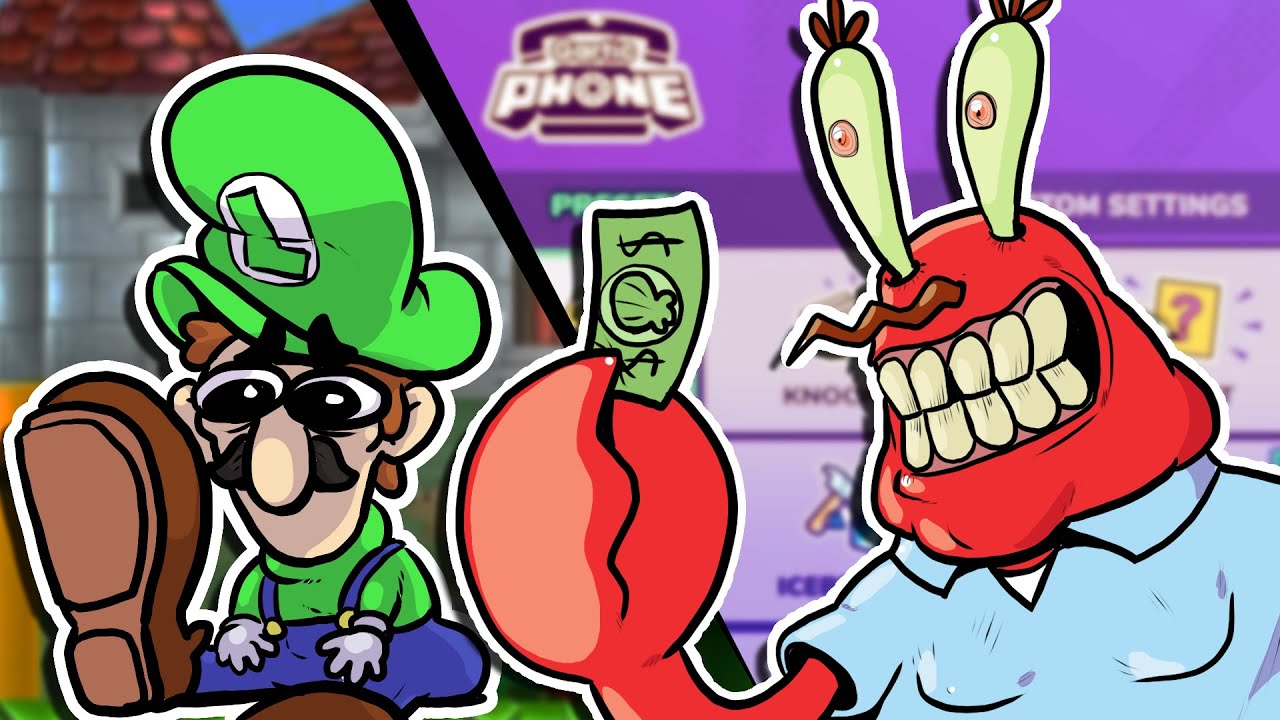 Gartic Phone with artists is weird