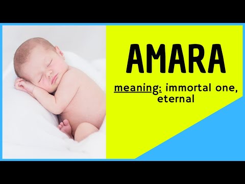 ✨ Amara - Amara Name Meaning – Amara Name Status - Indian baby girl names - Hindu Baby Names