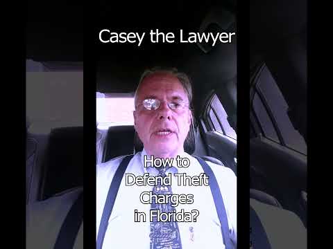 How to defend theft charges in Florida?