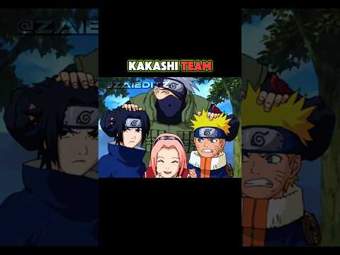 Kakashi Team🥶 vs All Team👿 #shorts #team7 #naruto #animeedit