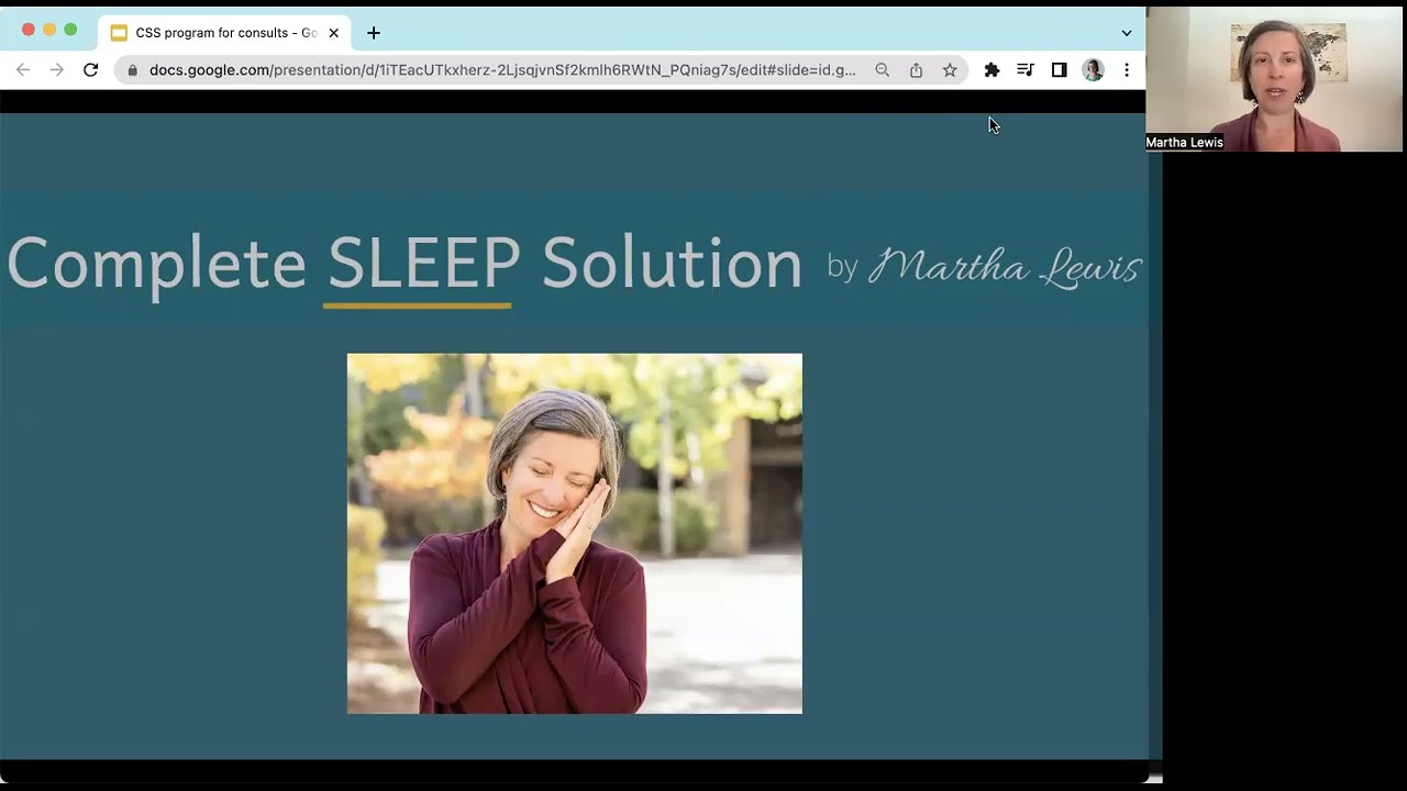 The Complete Sleep Solution program