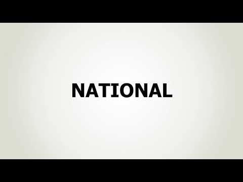 How to Pronounce National