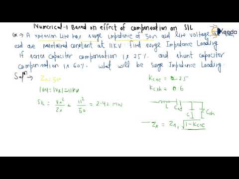 Numerical 1 based on effect of compensation on SIL Video Lecture - Power System (Video Lectures ...
