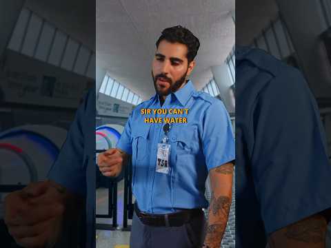 When TSA sees your water