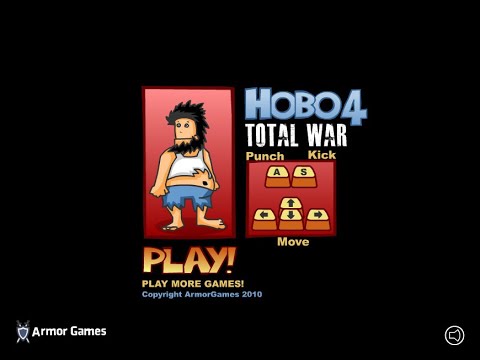 Hobo 4: Total War - Game Walkthrough (full)