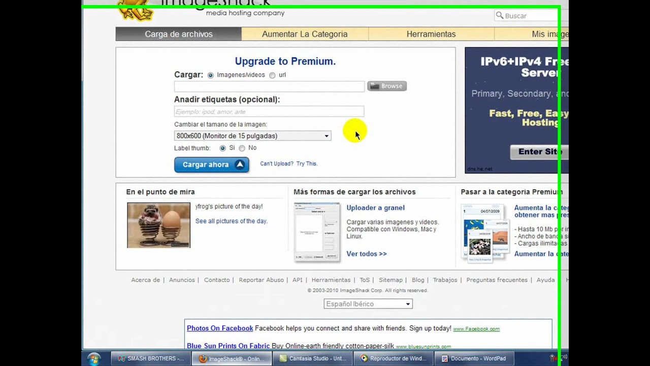 tutorial de imageshack