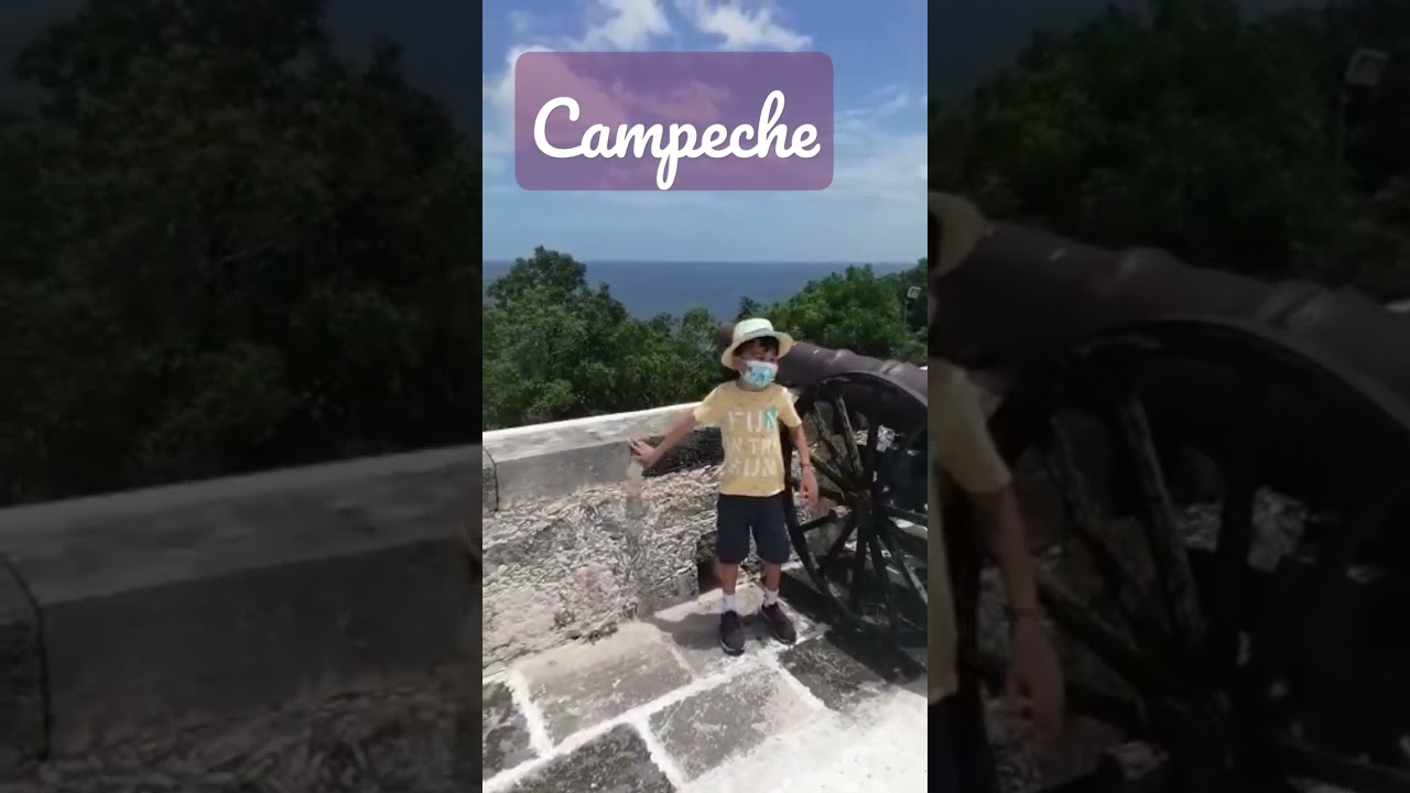 Cañón defensa de las murallas de Campeche