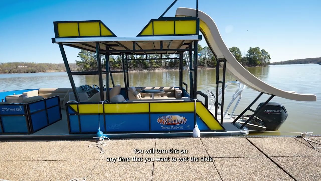 30' Pontoon with Slide